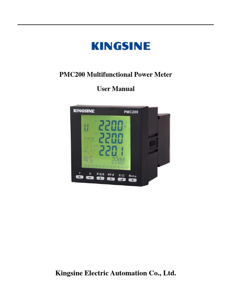 PMC200 User Manual | PDF | Relay | Power Supply