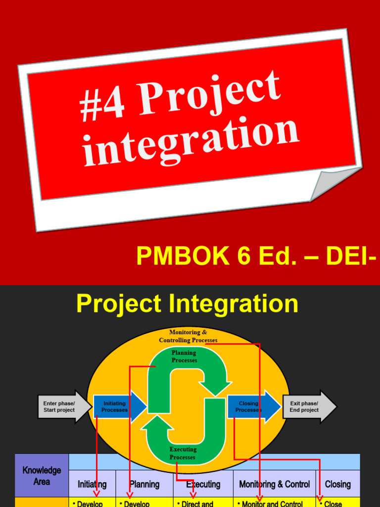 Project Integration | Download Free PDF | Net Present Value | Project Management