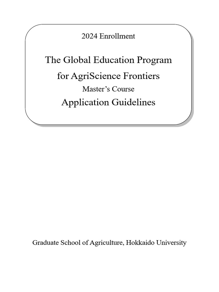 2024MC Application-Guidelines | PDF | Postgraduate Education | Academic Degree