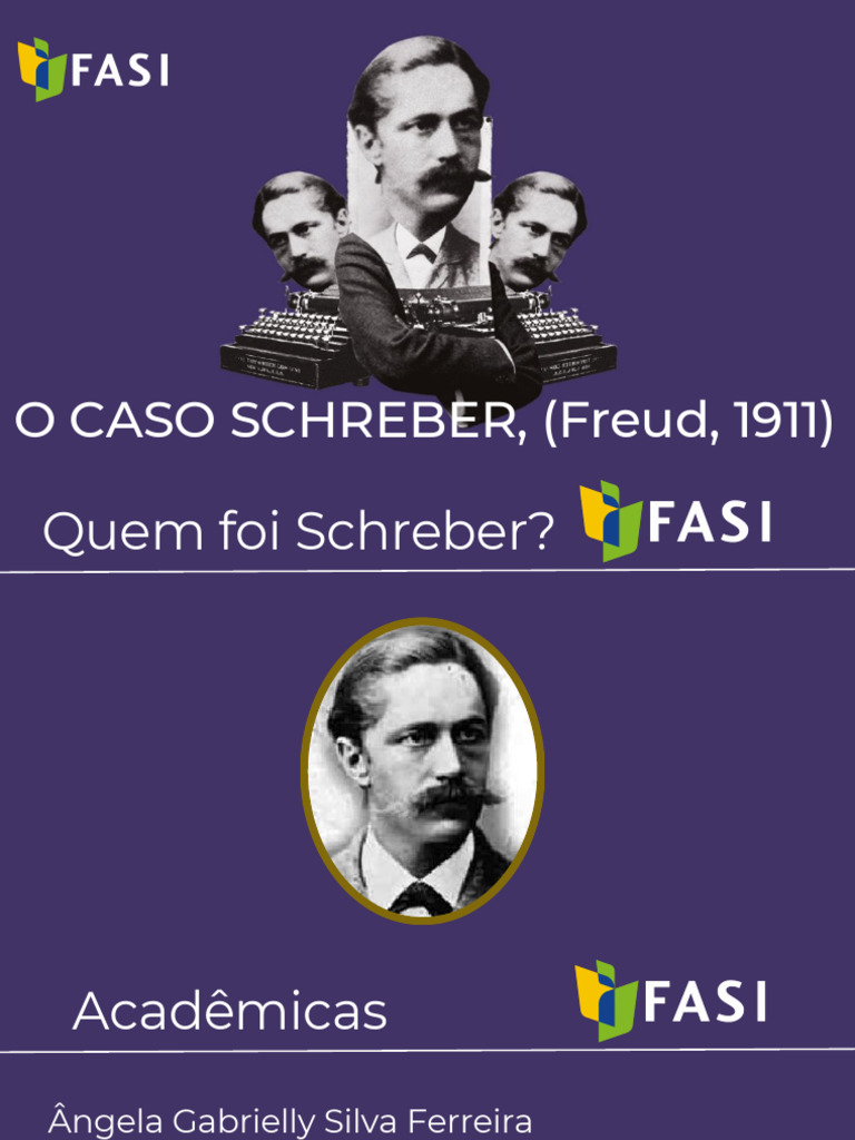 O CASO SCHREBER, Freud, 1911 | PDF