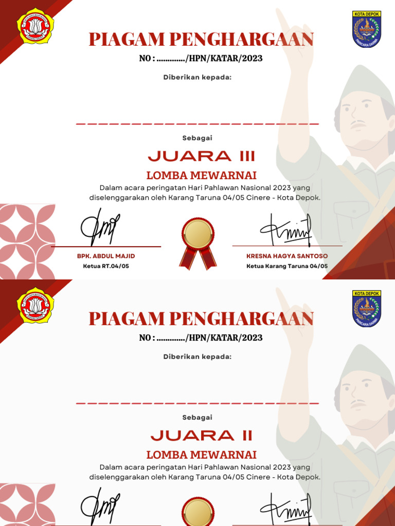 Sertif Juara | PDF