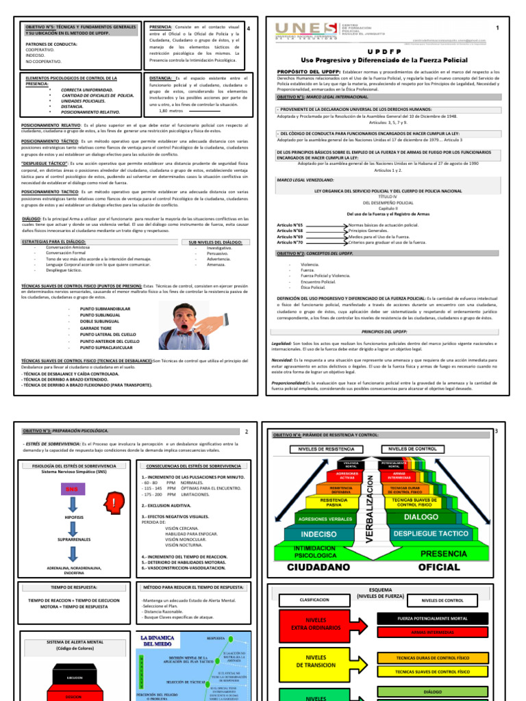 Cuadernillo Updf - Ufpm 2021 | PDF | Policía | Violencia