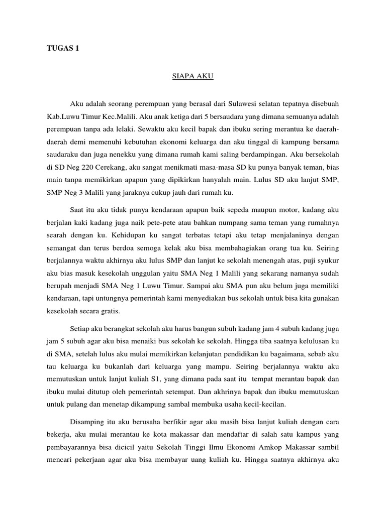 Siapa Aku | PDF | Gaya Hidup