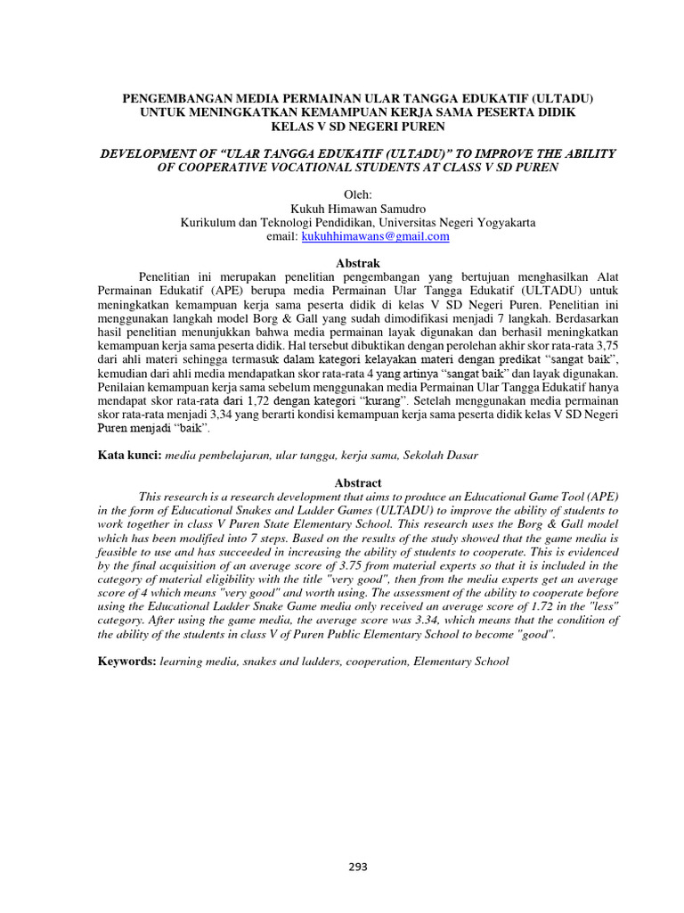 Game Ular Tangga Pdf