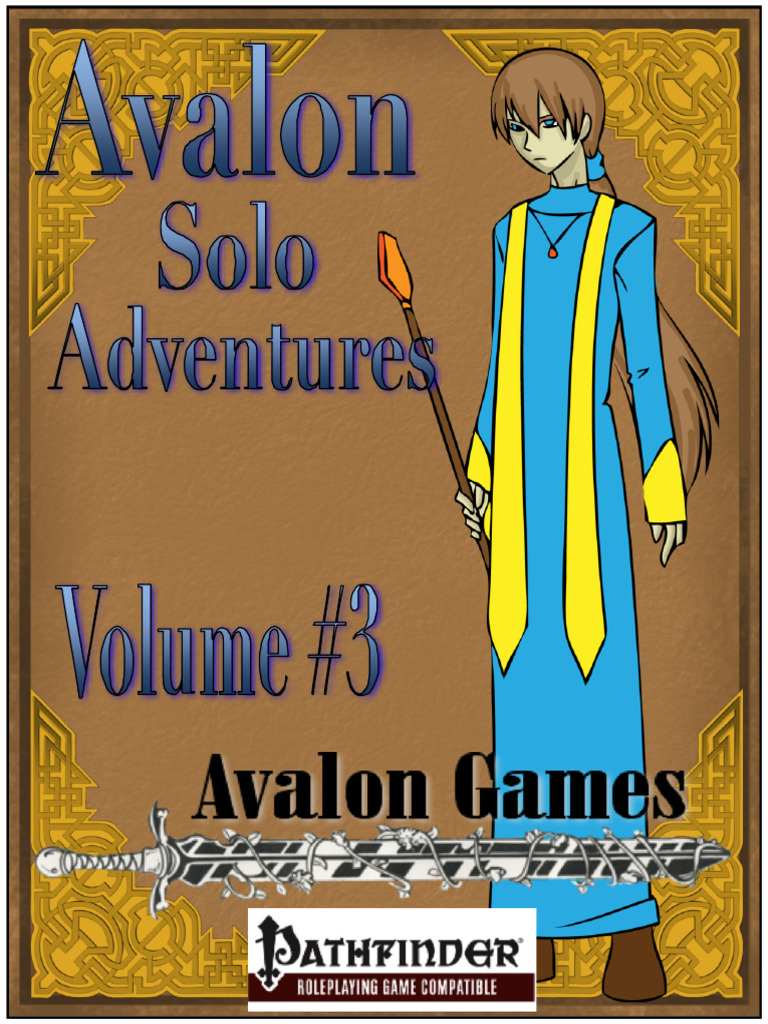Pathfinder RPG OGL - Avalon Games - Solo Adventures #3 | PDF | Role ...