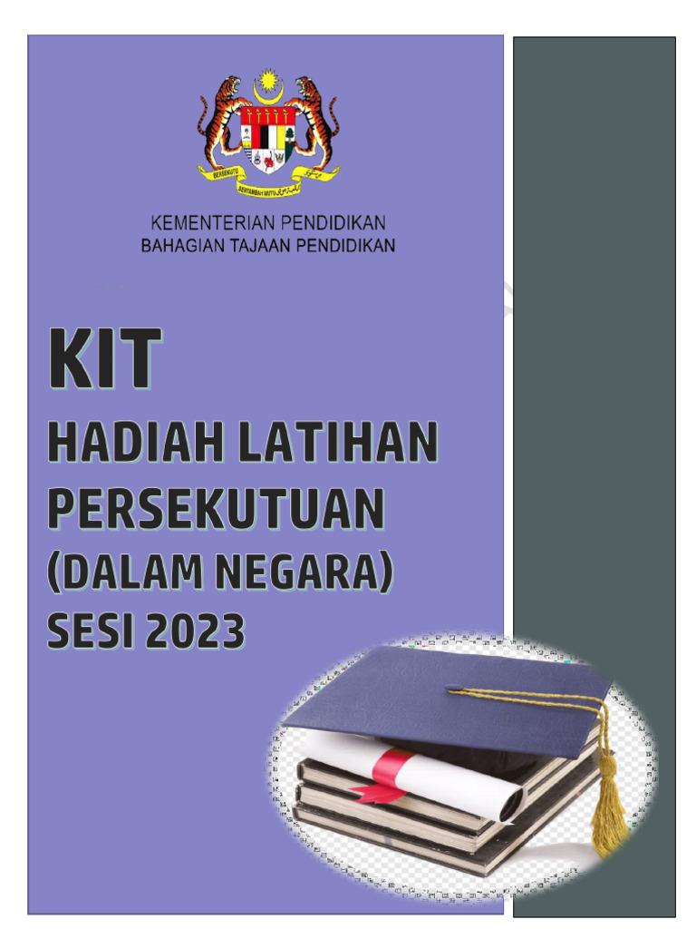 1. Kit Dan Borang Hlp Dalam Negara Kpm 2023 Kosong | PDF