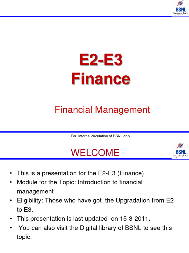 Finance E2-E3-Financial Management | PDF | Financial Capital | Loans