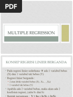 Pengertian dan Rumus Koefisien Determinasi | PDF