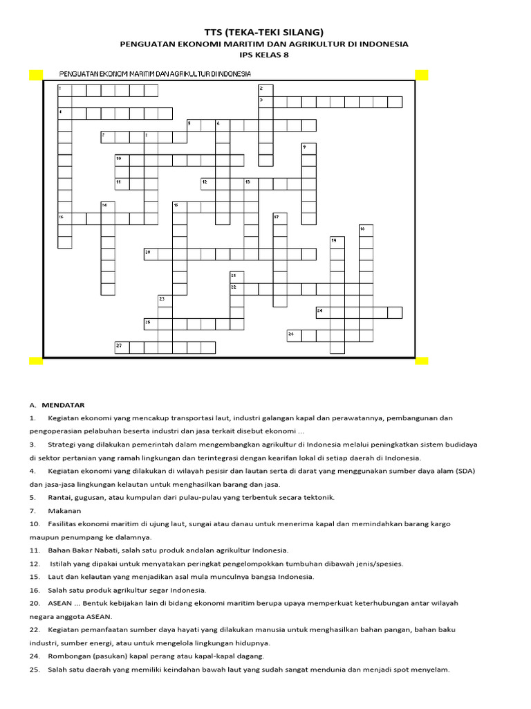 TTS Materi Penguatan Ekonomi Maritim Dan Agrikultur Di Indonesia | PDF | Teknologi & Rekayasa