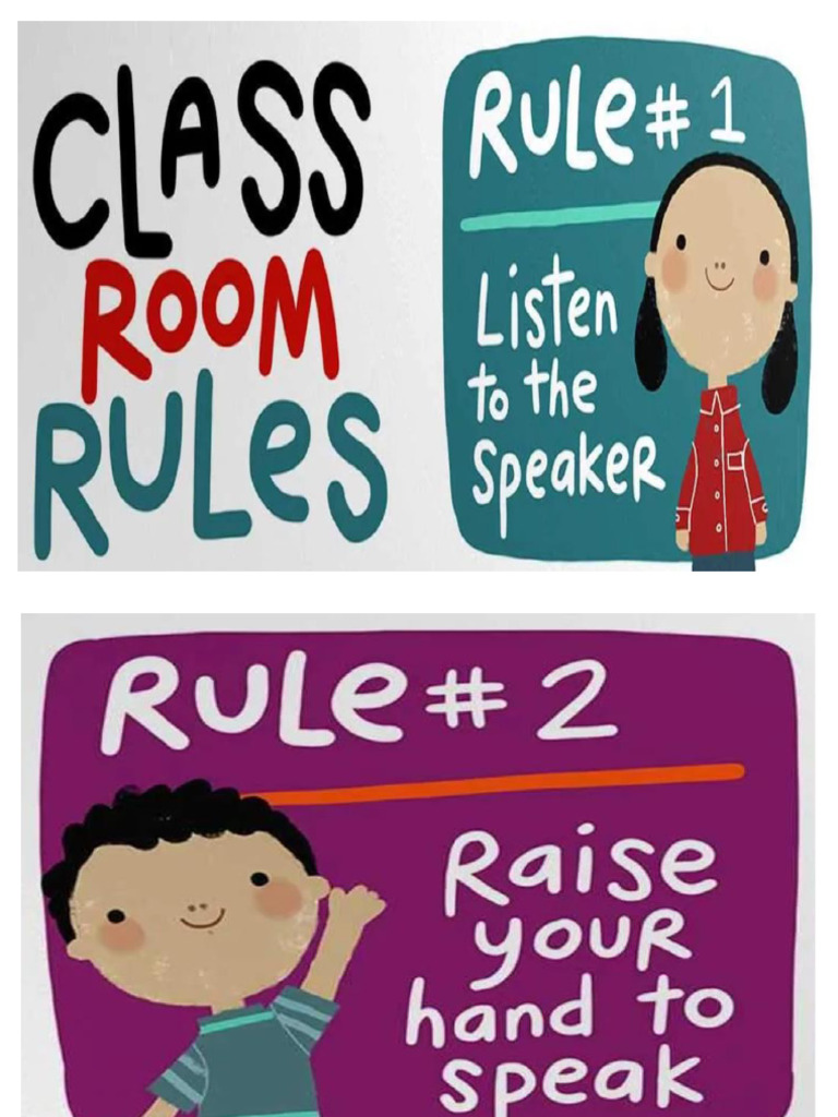 Classroom Rules | PDF