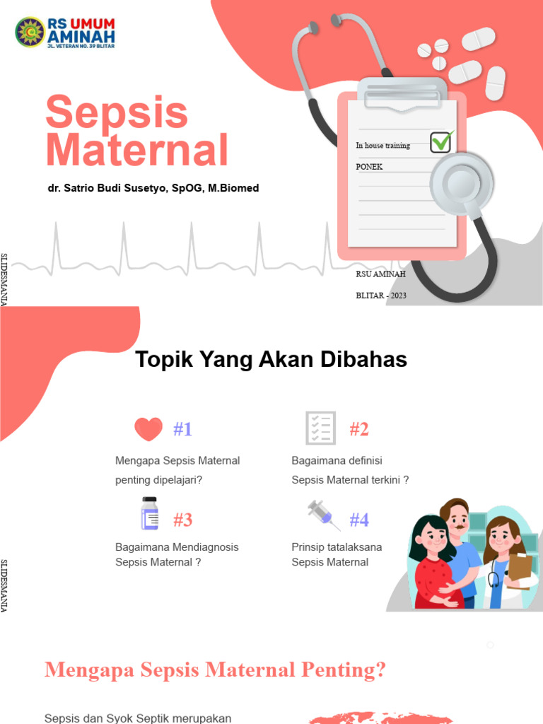 Sepsis Maternal | PDF