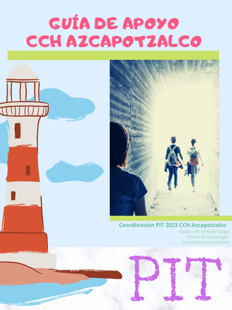 Guía de Apoyo PIT CCH Azcapotzalco | PDF | Laboratorios | Aprendizaje