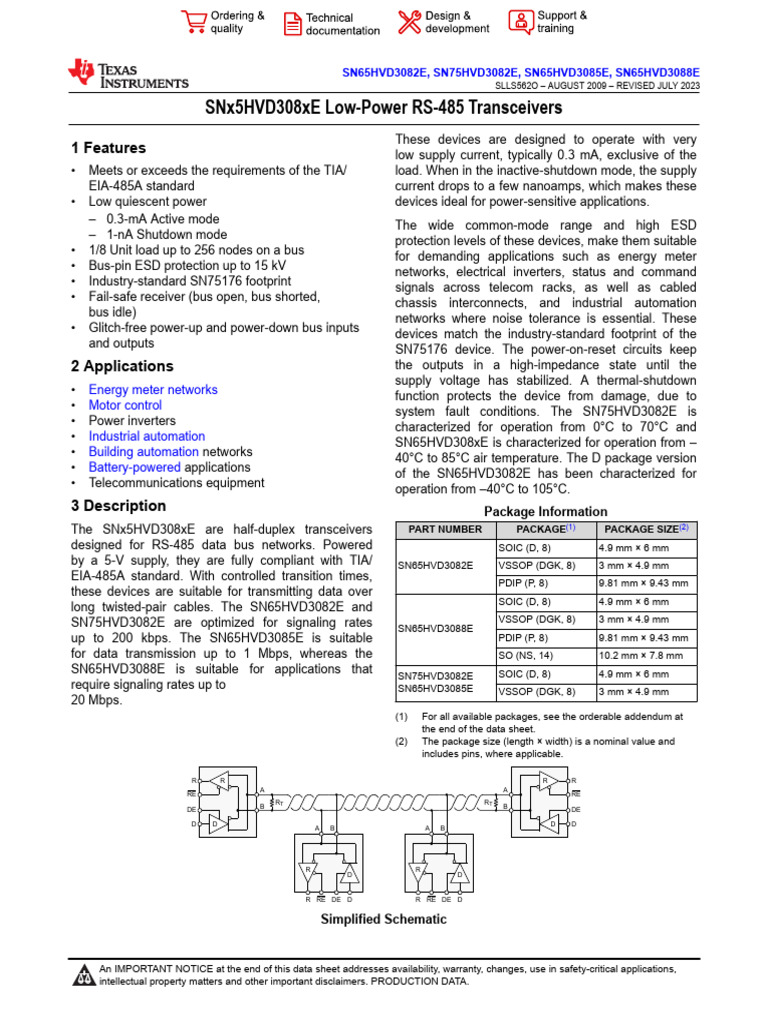 SN 65 HVD 3082 e | PDF | Electrostatic Discharge | Electricity