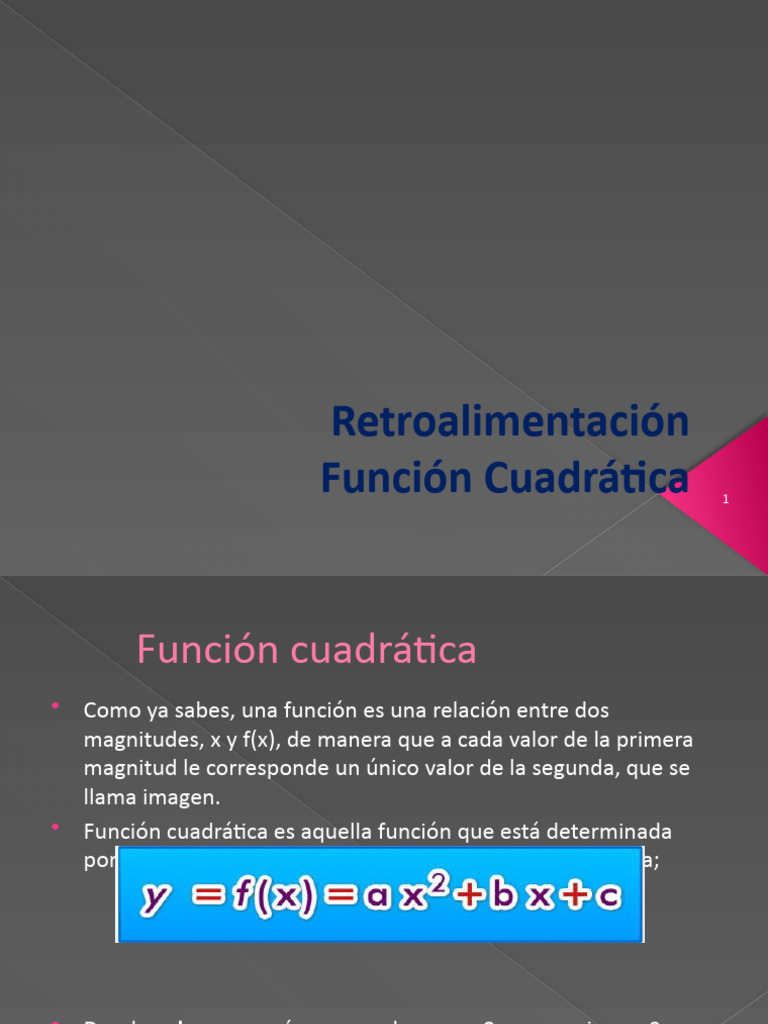 Funcion Cuadratica | PDF | Matemáticas | Geometría diferencial