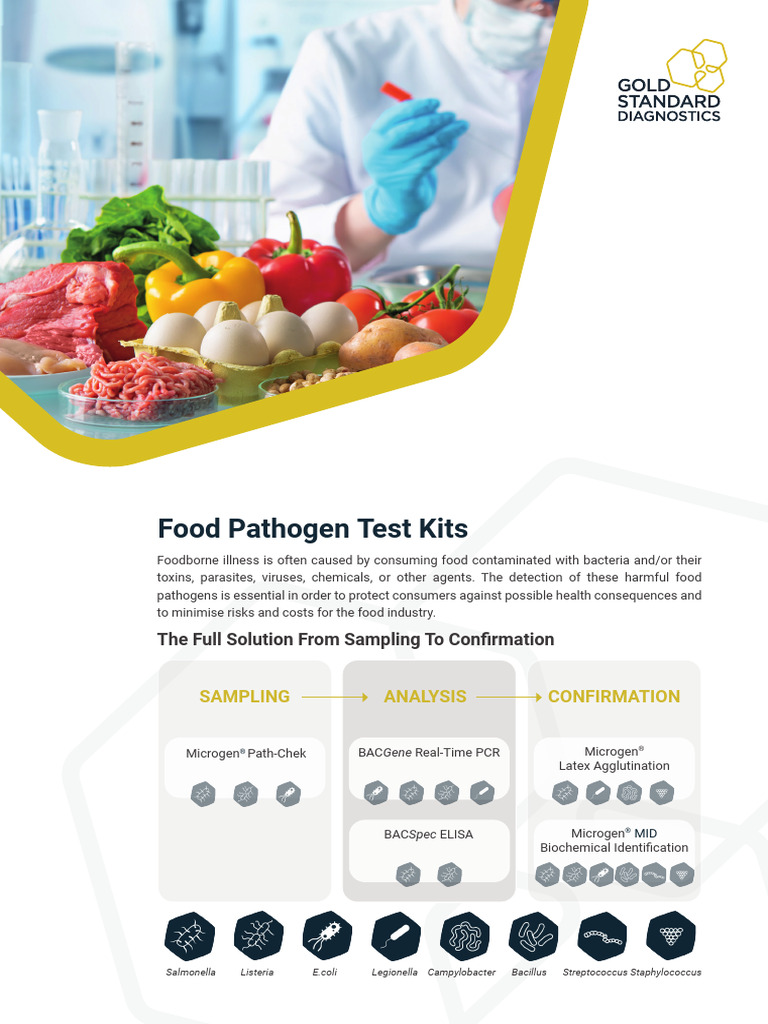 GSD Food Pathogens Flyer Jan2023 | PDF | Polymerase Chain Reaction ...