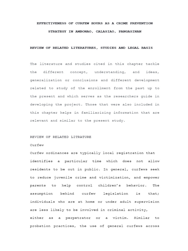 RRL-RRS-RRLEGAL2 | PDF | Juvenile Delinquency | Crimes