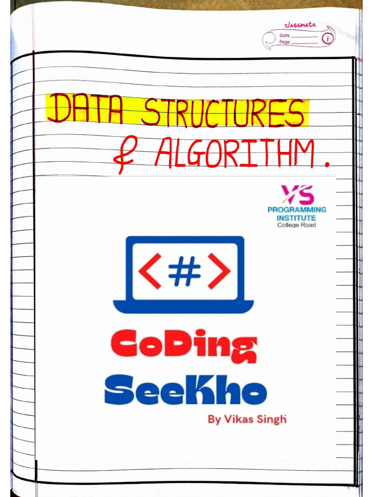 Data Structures Notes _4499ec4e 7cde 4f0a b760 70a0ab99f63d | PDF
