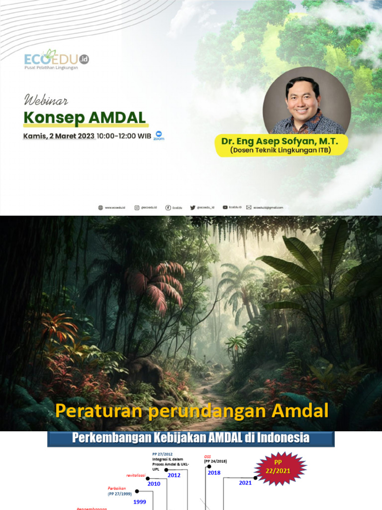 Kebijakan AMDAL dan Perizinan Lingkungan | PDF