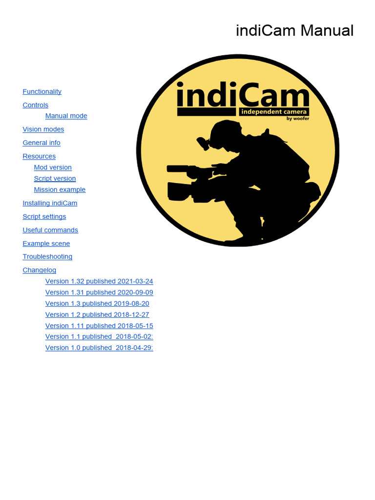 Indicam Manual | PDF | Camera | Directory (Computing)