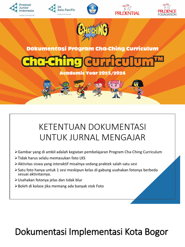 Dokumentasi Kegiatan Chaching | PDF