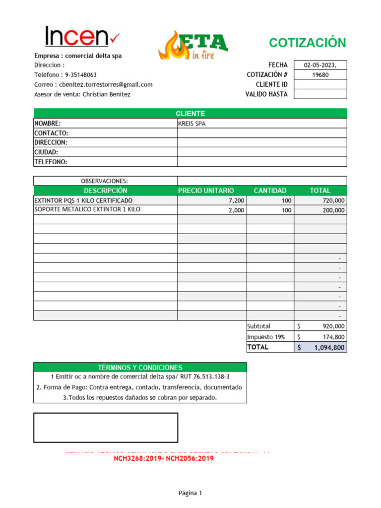 19680 KREIS | PDF | Industrias de servicio