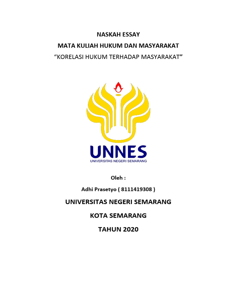 Korelasi Hukum dan Masyarakat | PDF