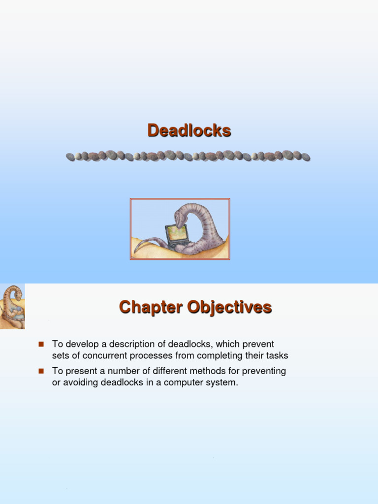 Chapter 2 Rev - 2.2 Deadlock | Download Free PDF | Process (Computing) | Operating System