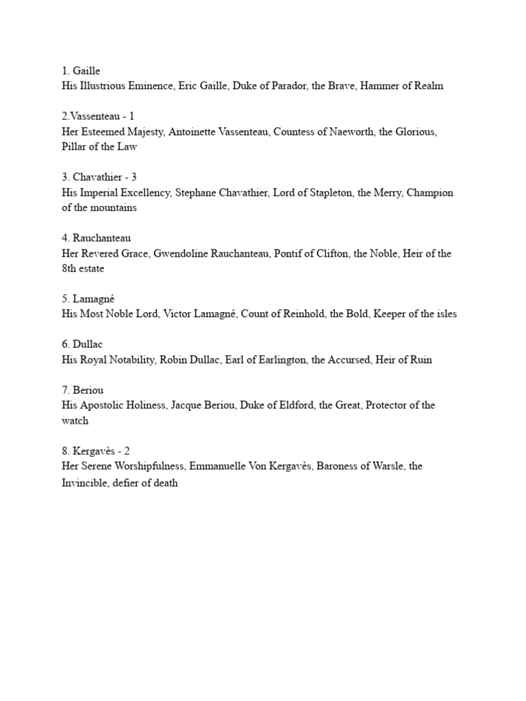 Renai Lore Documentation | PDF