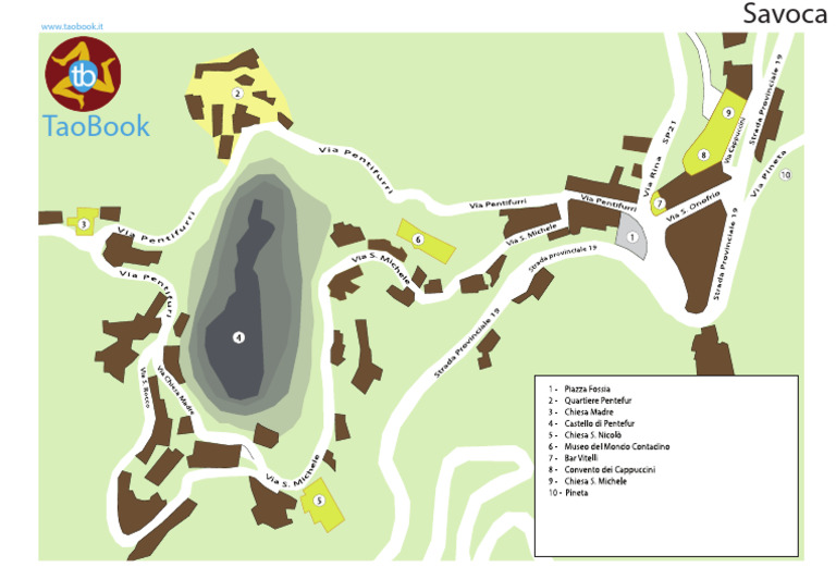 Mappa Savoca A4 | PDF