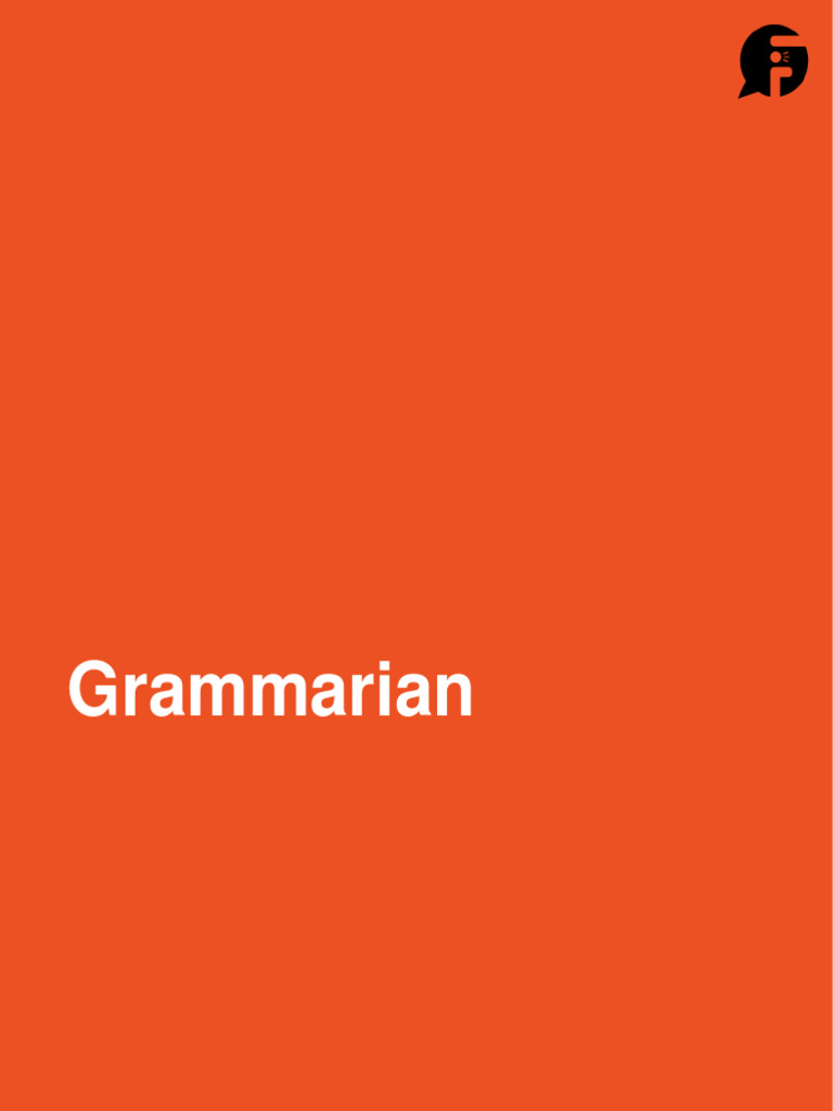 Toastmasters Grammarian Script Guide | PDF