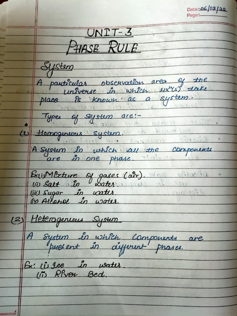 Phase Rule | PDF