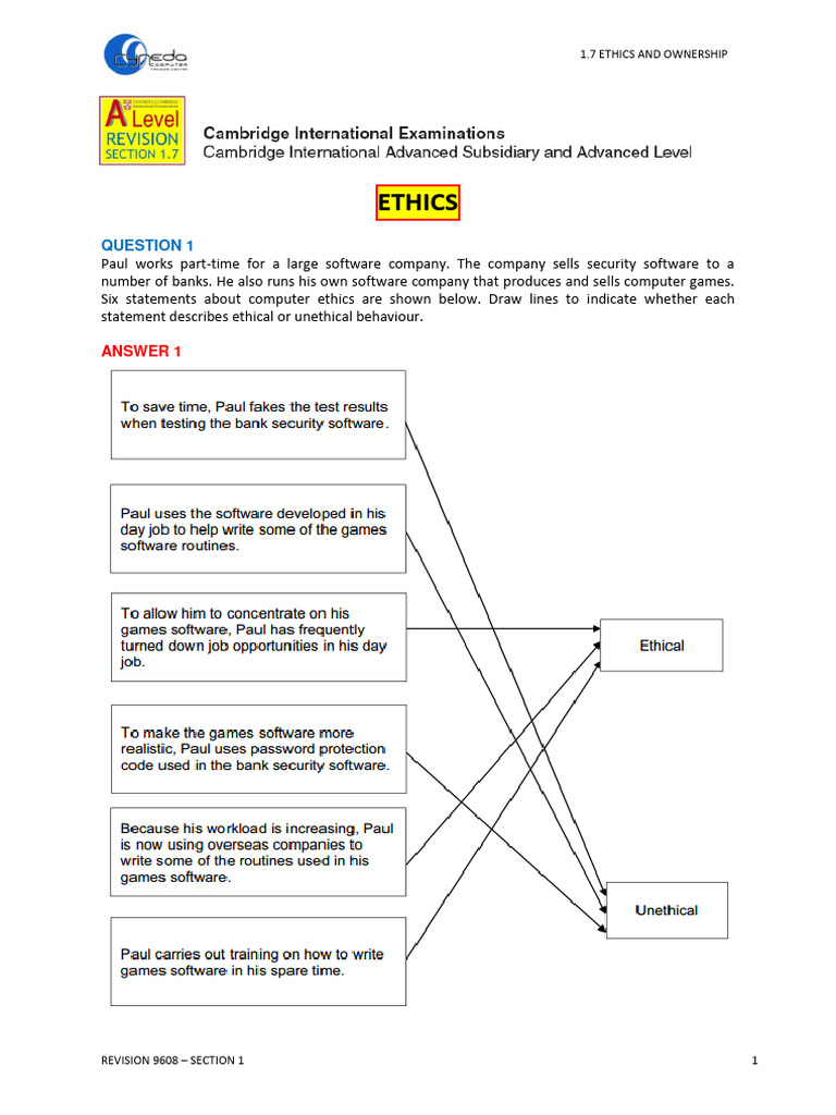 revision_9608_section_1.7 | PDF | Source Code | Copyright