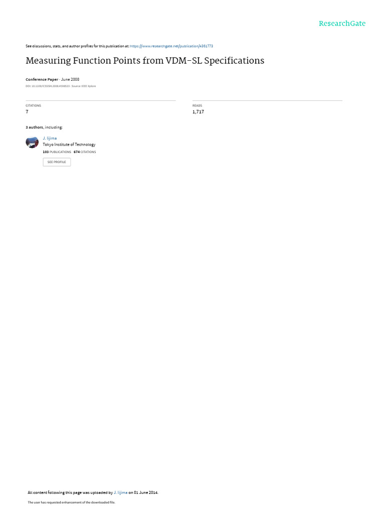 Vdm case study | PDF | Function (Mathematics) | Computer Programming