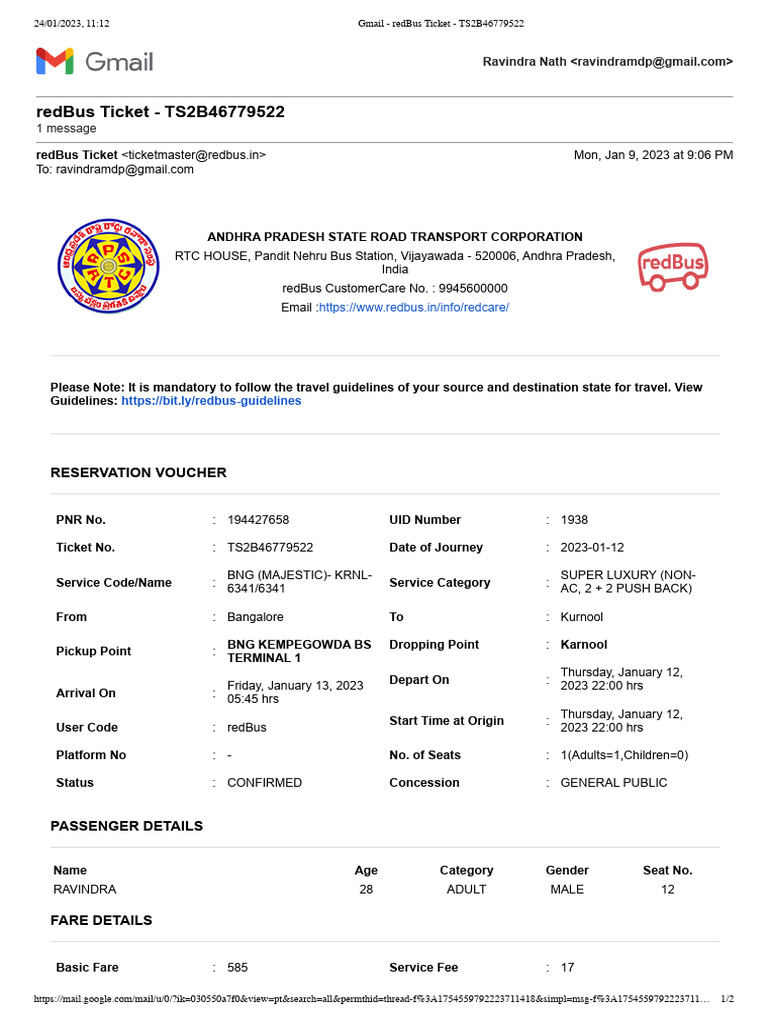 kur_ticket | PDF | Identity Document | Transport