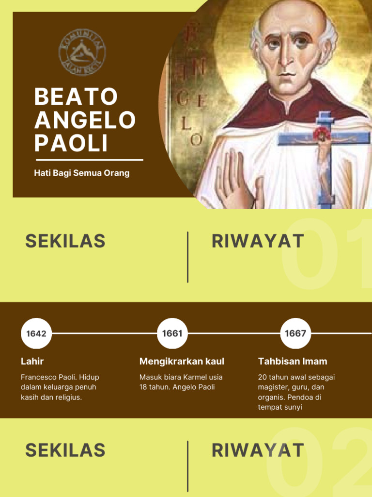 Beato Angelo Paoli | PDF
