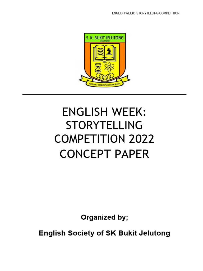STORYTELLING COMPETITION CONCEPT PAPER 2022-Converted English Weeek ...