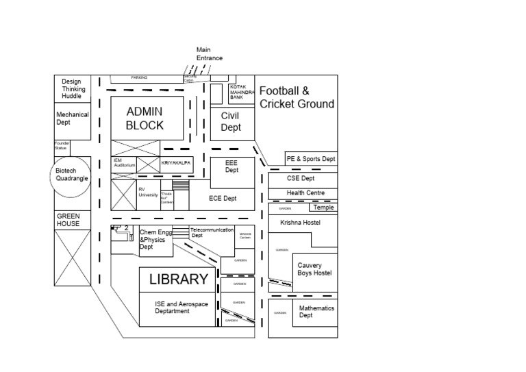 RVCE Campus-Model | PDF