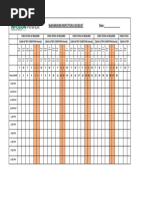 Toilet Log Sheet | PDF