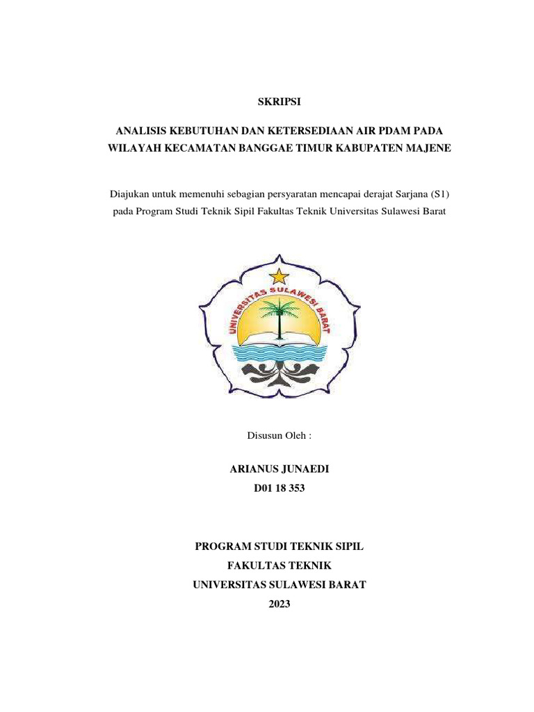 Skripsi Fix Arianus | PDF | Sains & Matematika