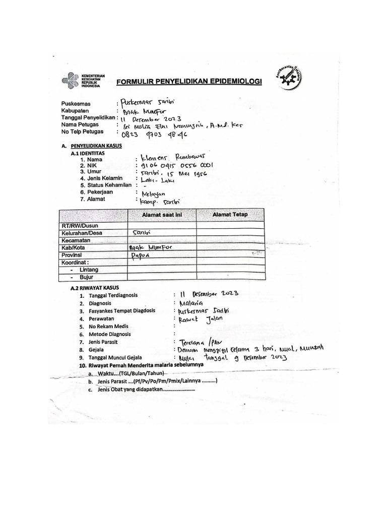 Pe Malaria An - Klemens Rumbewas | PDF