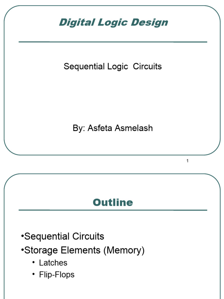 Combinational and SequentialCircuits | PDF | Computer Hardware | Computer Engineering