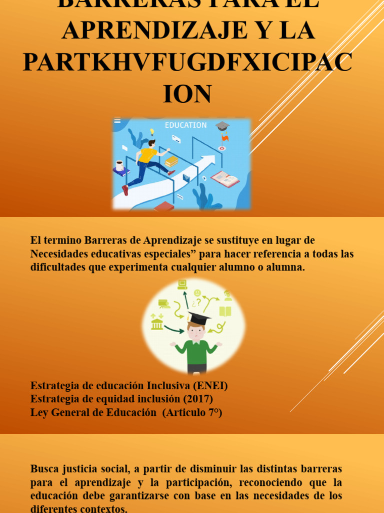 Barreras para El Aprendizaje y La Participacion | PDF | Ciencia y matemáticas