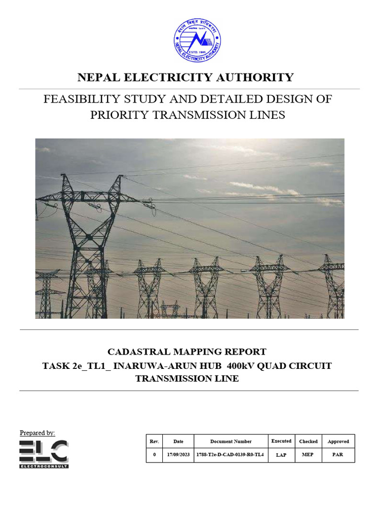 TL1 Cadastral Mapping Report 1788 T2e D CAD 0142 R0 TL1 | PDF