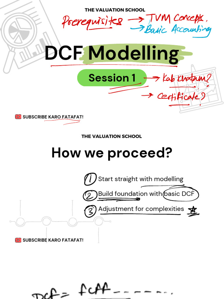 DCF - Modelling - by Parth | PDF | Discounted Cash Flow | Valuation ...