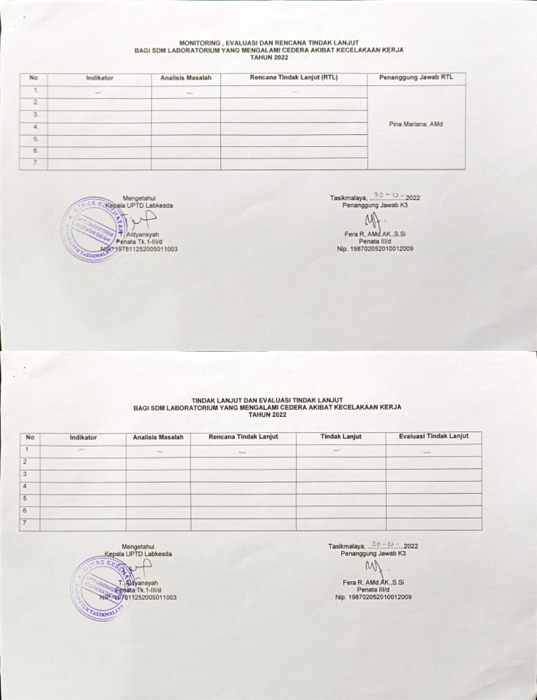 Monitoring, Evaluasi Dan Rencana Tindak Lanjut | PDF Monitoring, Evaluasi Dan Rencana Tindak Lanjut | PDF