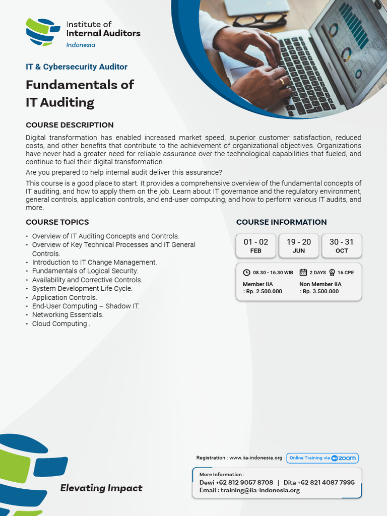 Fundamentals of IT Auditing | PDF | Audit | Computing