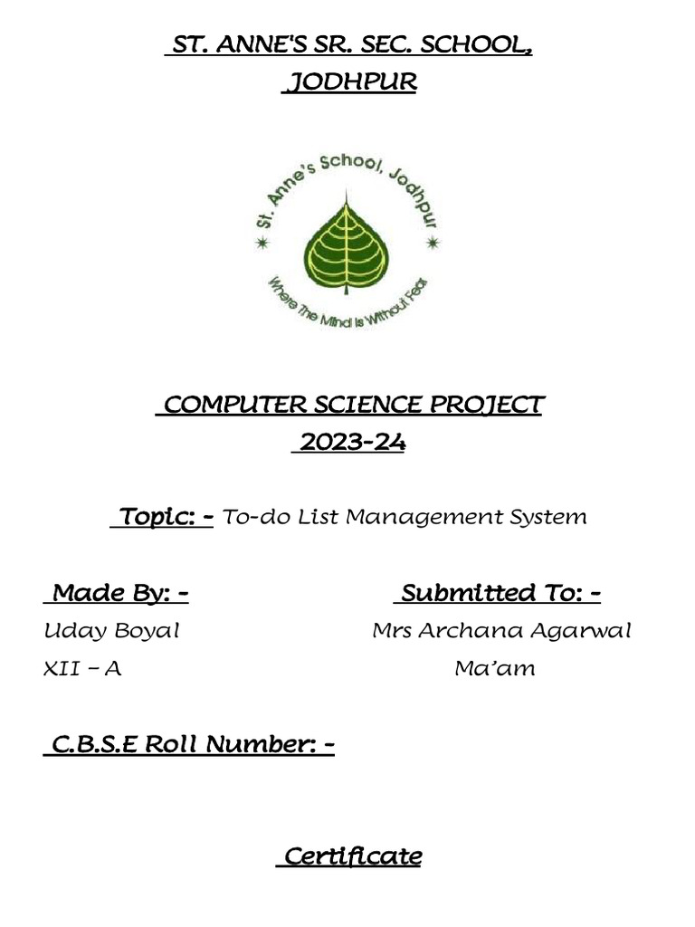 Project Report | PDF | User (Computing) | Login