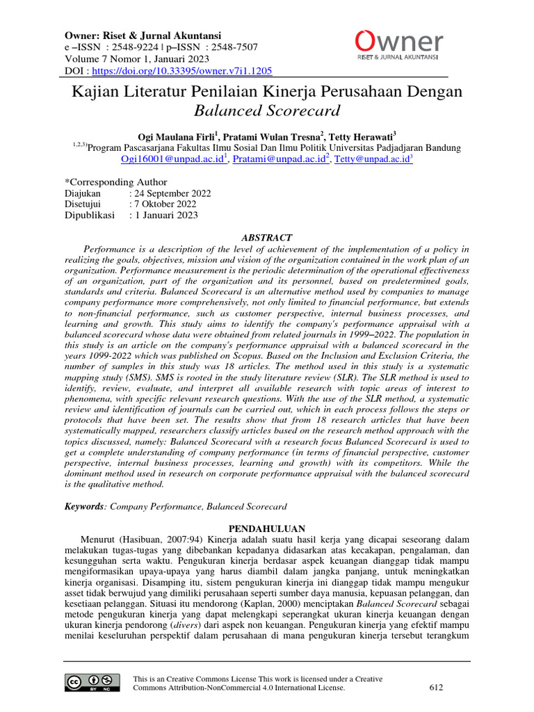 Analysis of Company Performance Assessment | PDF | Business | Cybernetics