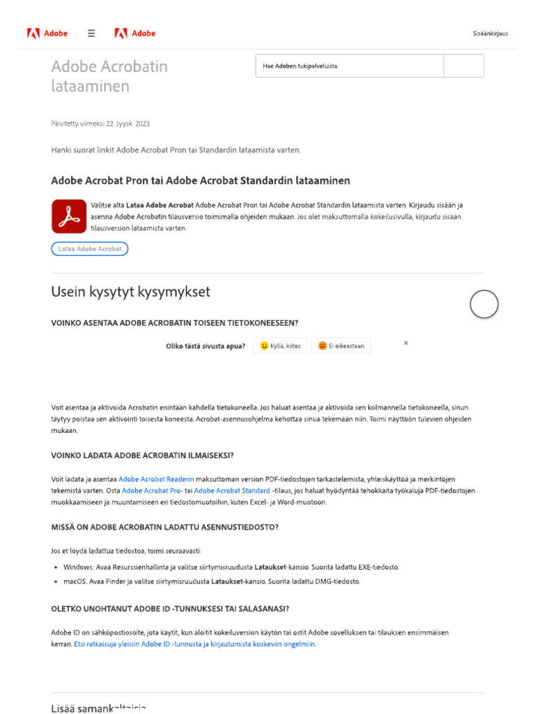 Adobe Install Manual | PDF