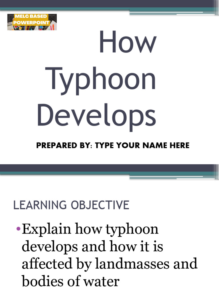 G8 Science Q2 - Week 5 - How Typhoon Develops | PDF | Tropical Cyclones ...